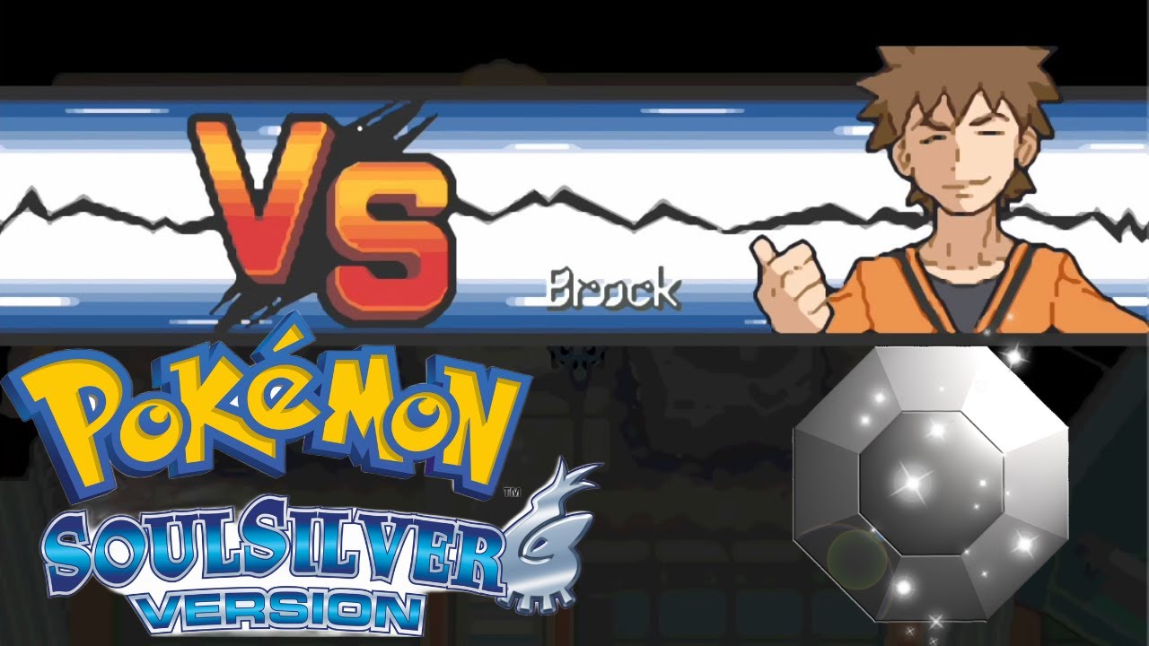 First Kanto Gym Leader Battle: Brock - Pokemon HeartGold & SoulSilver ...