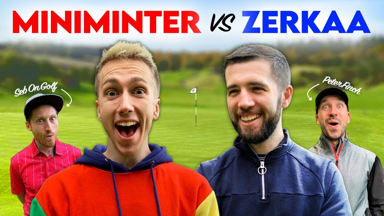 SIDEMEN PLAY GOLF! | Miniminter vs Zerkaa with Peter Finch & Seb on ...