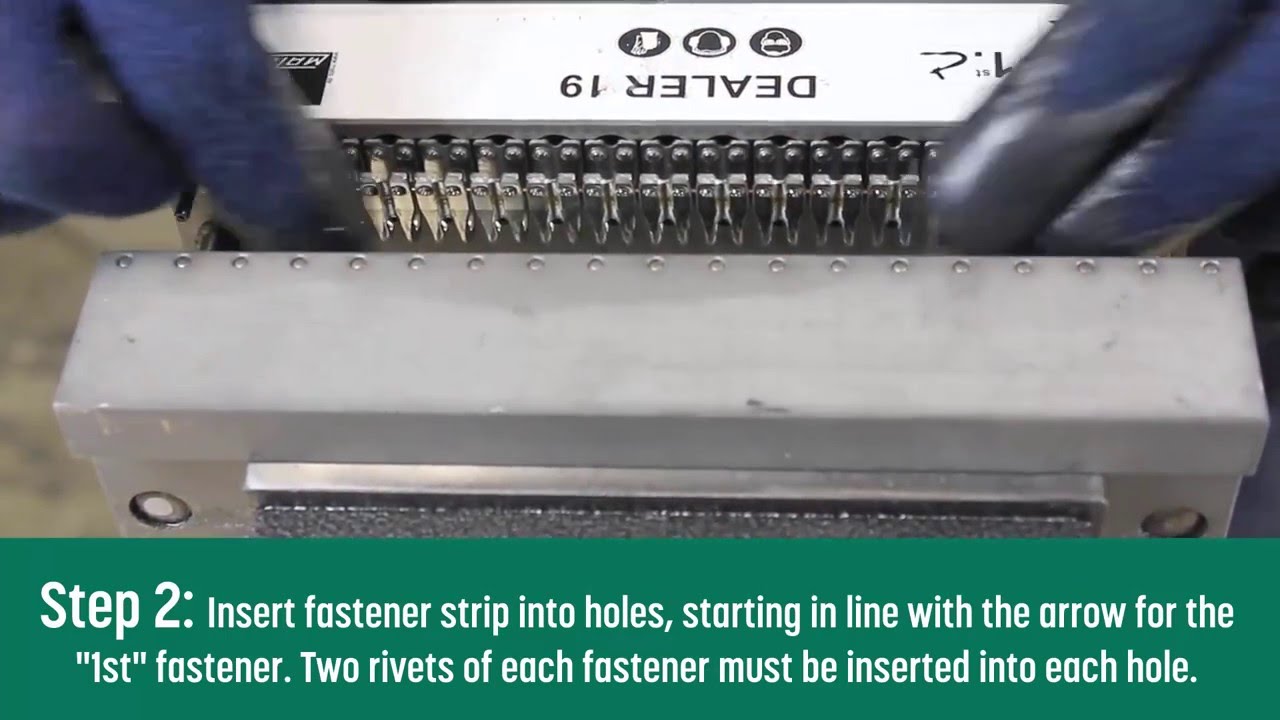 Mato U20 Profi 19 Dealer Tool - Fastener Installation - YouTube