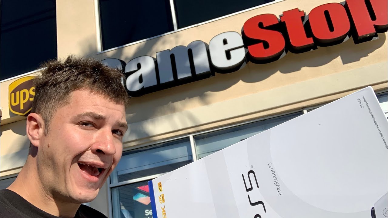 Buying PS5 @ GameStop (First in Line) - YouTube
