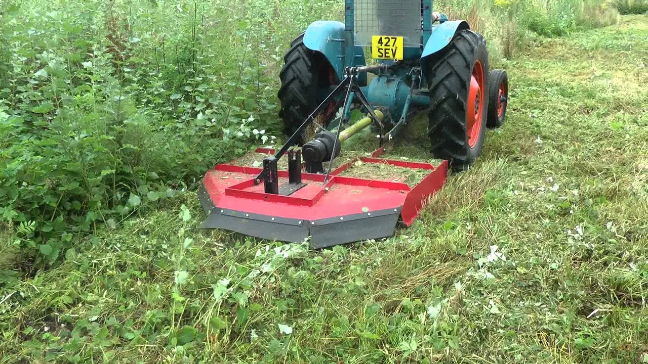 Farm Tech Supplies RCN150 Rotary Topper Mower - YouTube