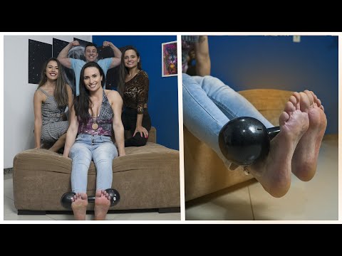 FEET STRONG Challenge!! / Desafio PÉS FORTES!! - YouTube