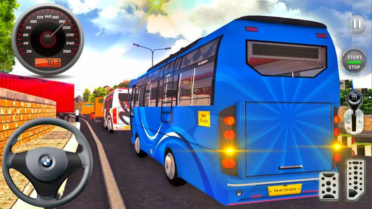 Bus Simulator Gameplay #4 | Indian Bus Simulator Driving Andriod ios ...