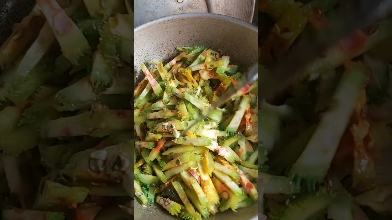 vaj#recipe#video#sweet-karela #vaji#pumkin#leaf#vaji#video - YouTube