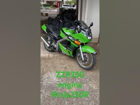 Kawasaki ZZR250 engine Ninja250R ニンジャ250R - YouTube