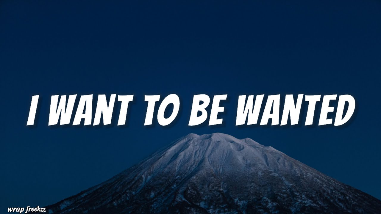 I Want to Be Wanted (lyrics) - YouTube