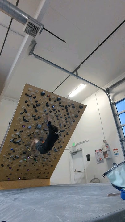 My First Time Climbing The Tension Board 2 #tb2 - YouTube