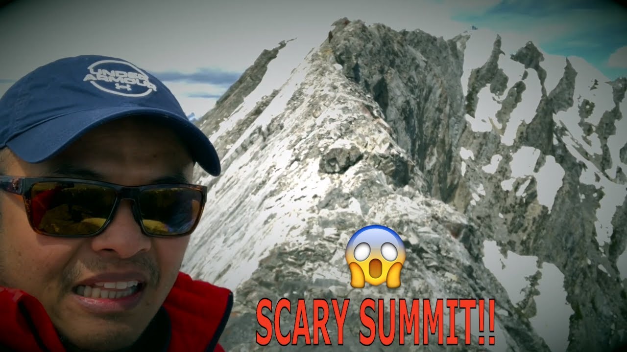 Hiking the Scary Mount Lady Macdonald (Canmore, Alberta, Canada) - YouTube