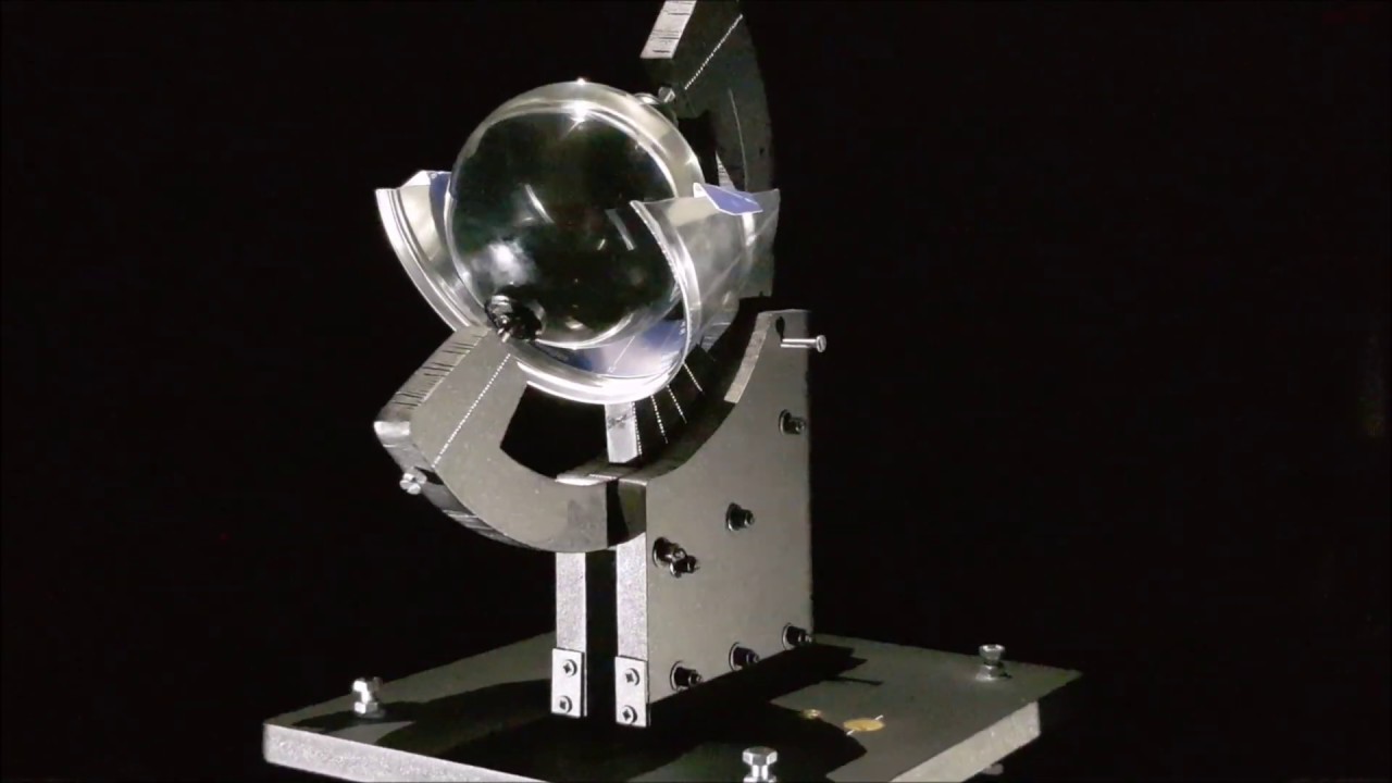 Heliographe Campbell Stokes - Vue 360° - YouTube