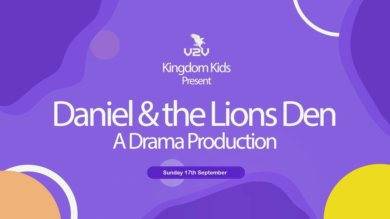 Daniel & the Lions' Den - A V2V Kingdom Kids Production - YouTube