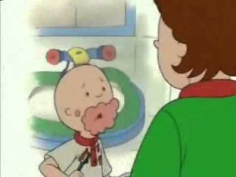 Caillou throws a Twinkle Snow tantrum - YouTube