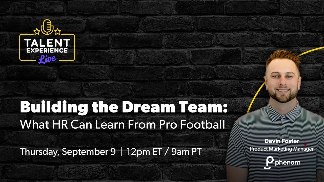 Building the Dream Team: What HR Can Learn From Pro Football - YouTube