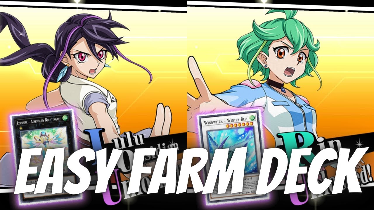 *NEW* UNLOCK Rin & Lulu NOW!! Rin & Lulu Obsidian Easy And Quick Farm Deck [Yu-Gi-Oh! Duel Links ...