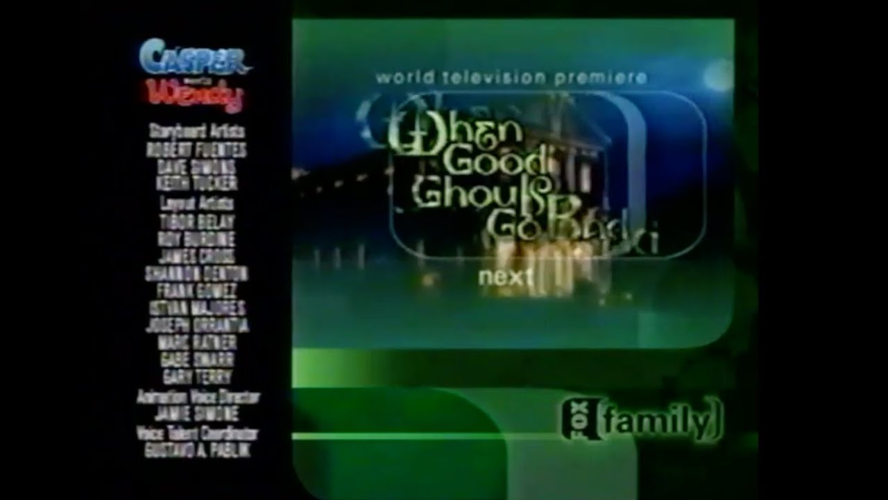 When Good Ghouls Go Bad Broadcast Premiere with Commercials (10-20-2001 ...