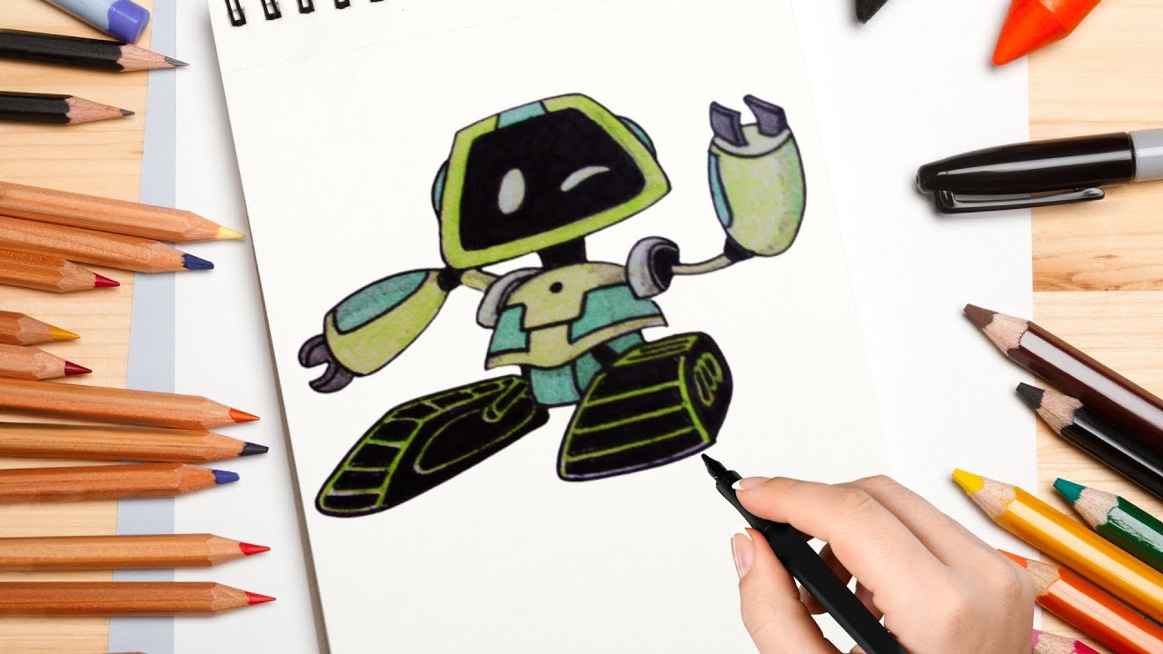 Como dibujar a BOOGIE BOT de Poppy Playtime - Smiling Critters - CLASS ...