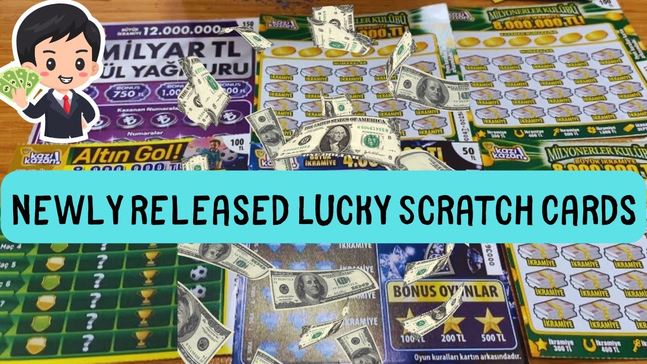 New Scratch Cards! Jackpot! Games of chance ! - YouTube
