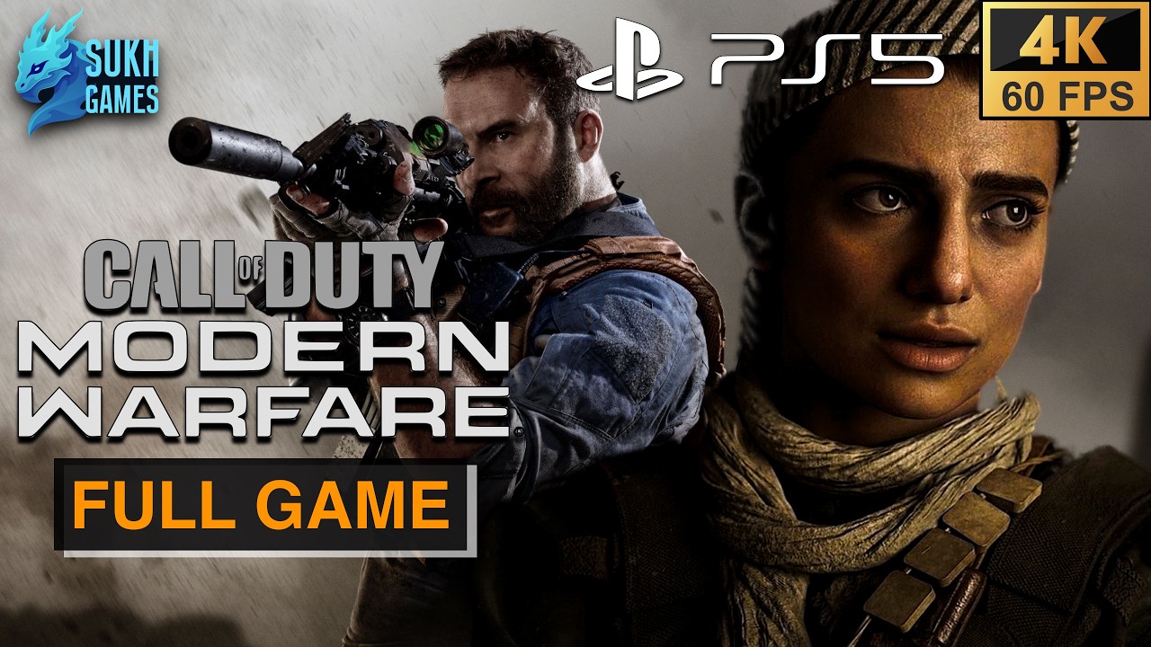 Call of Duty Modern Warfare - Full Game Walkthrough (4K) | No ...
