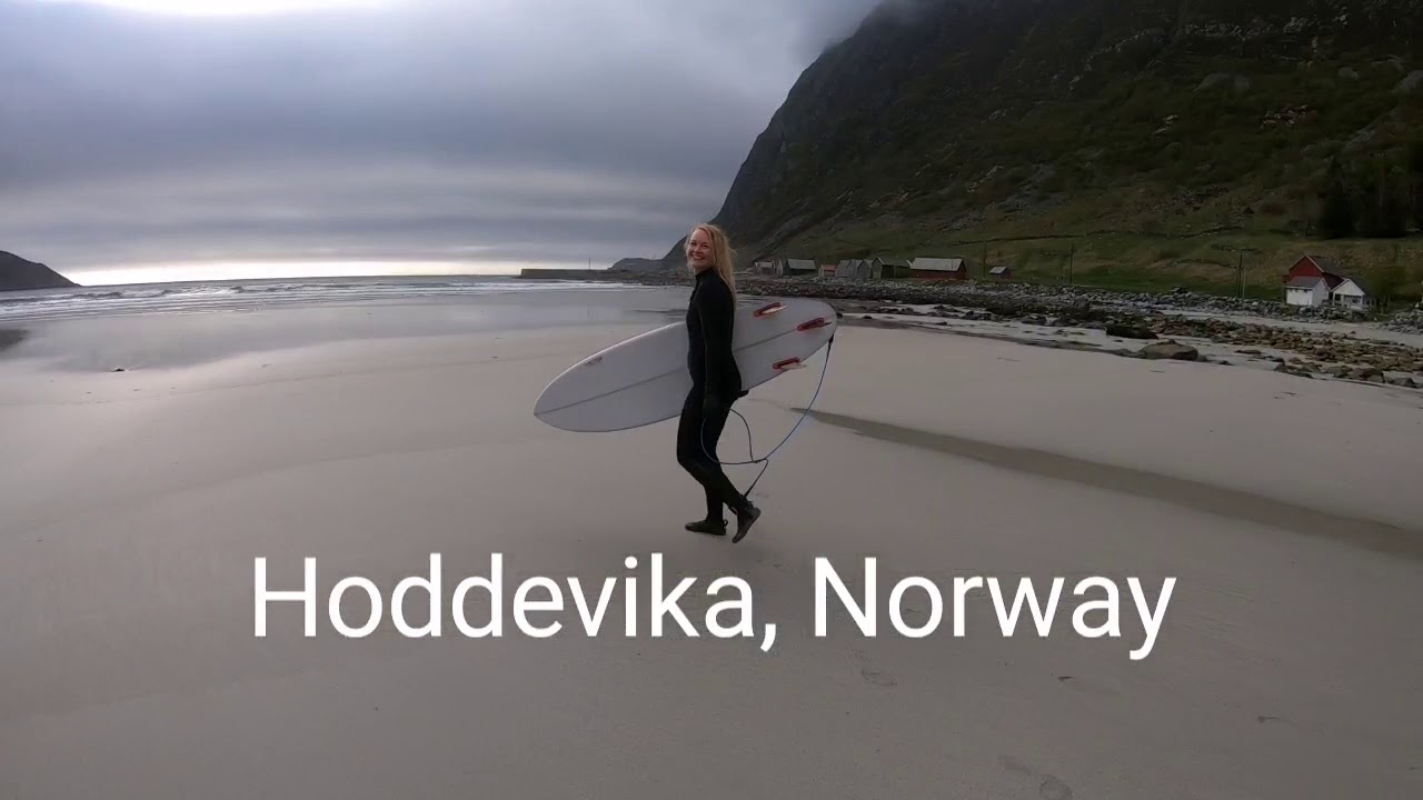 Hoddevika Norway surf May 2020 - YouTube