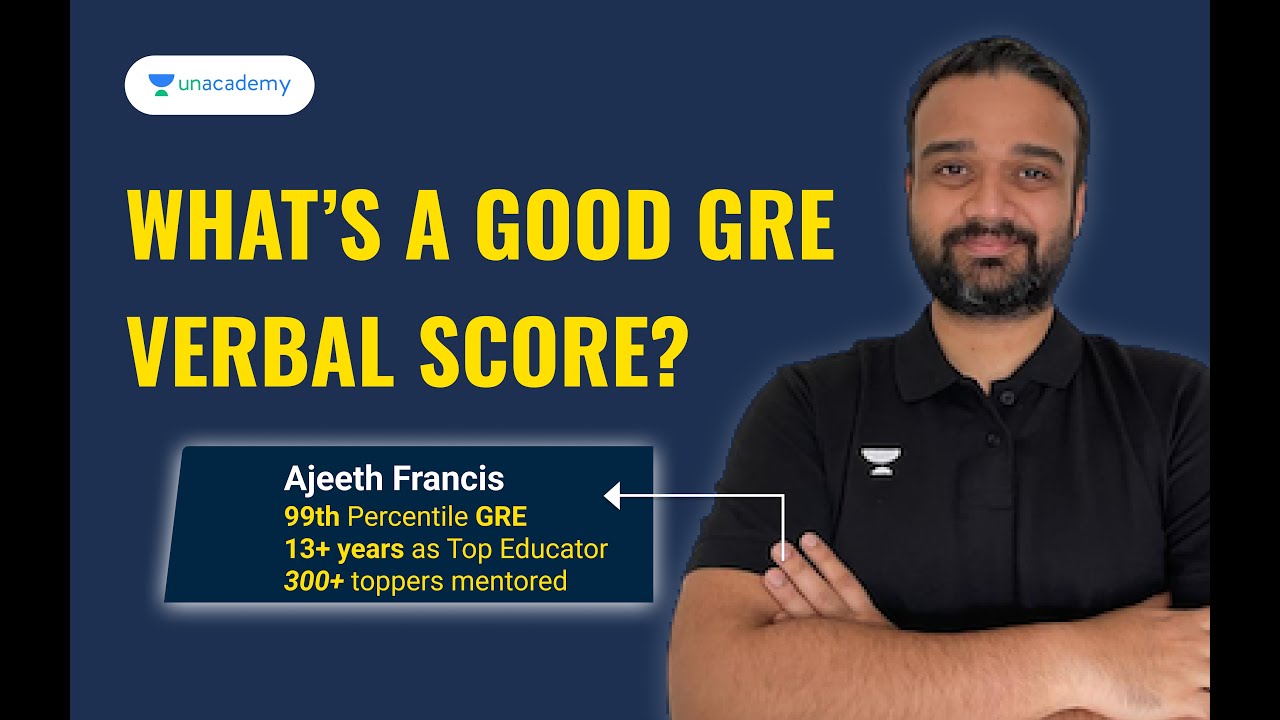 What's a good GRE Verbal score? - YouTube