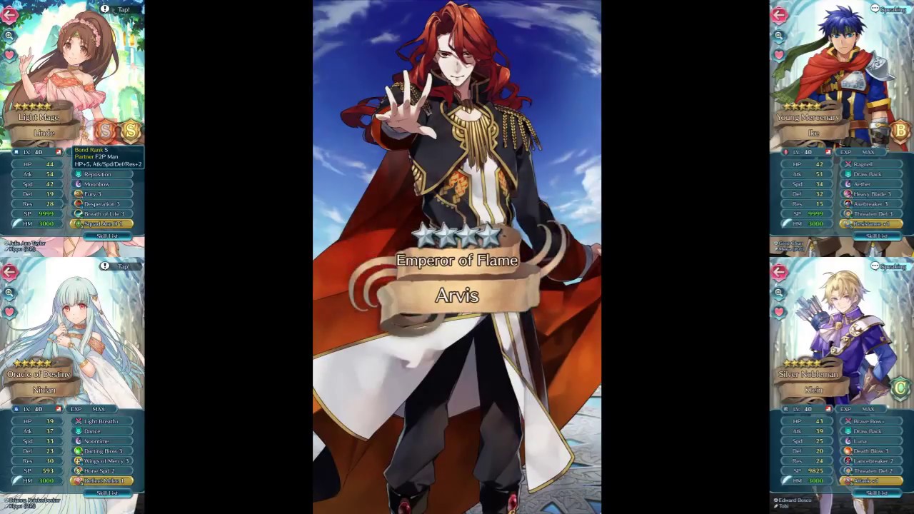 FEH - Arvis Grand Hero Battle : Infernal - YouTube