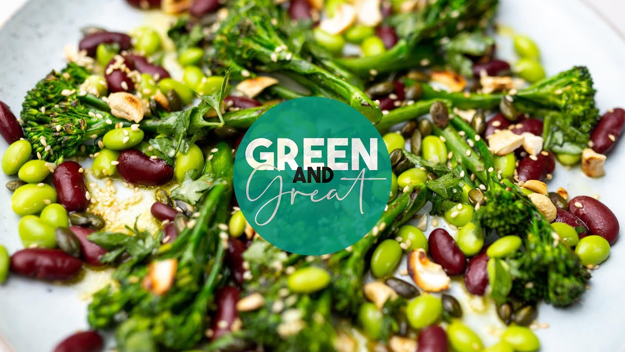Iron Rich Salad Recipe Idea - Great For Vegans!! - YouTube