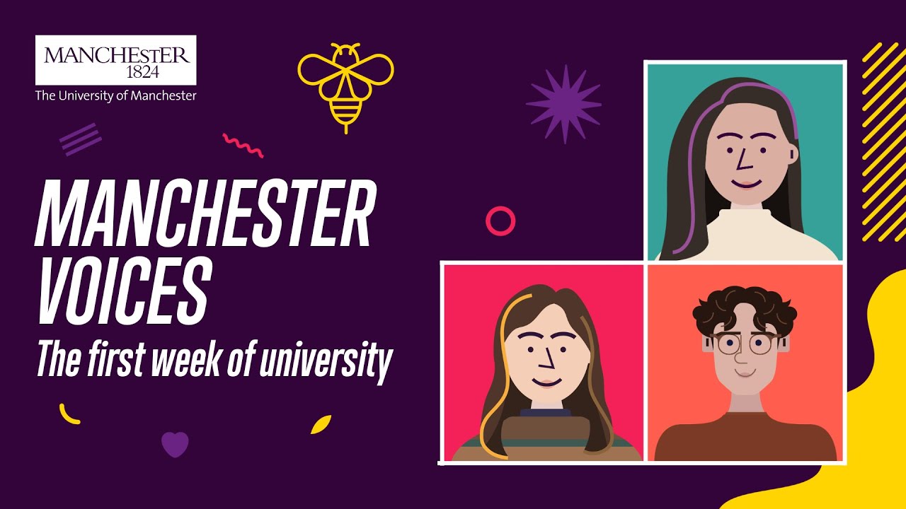 The first week of university and settling in | Ep 9: Manchester Voices ...