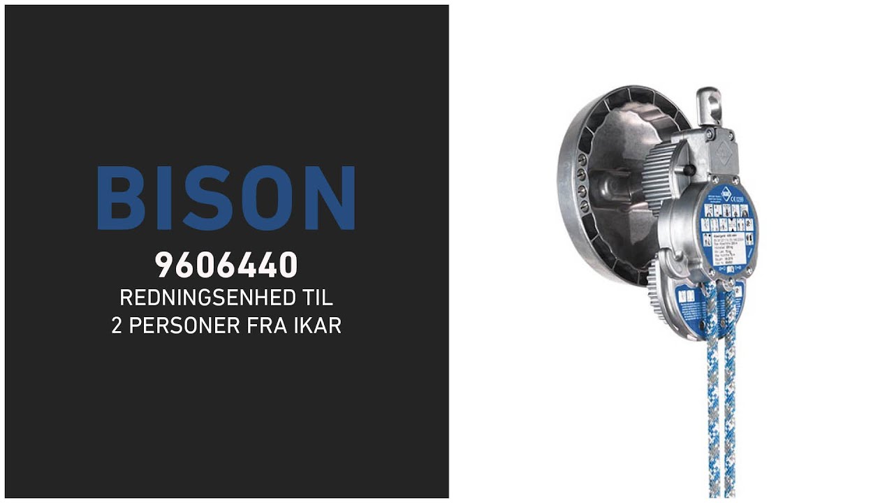 IKAR Bison Redningsenhed Med Reb - YouTube