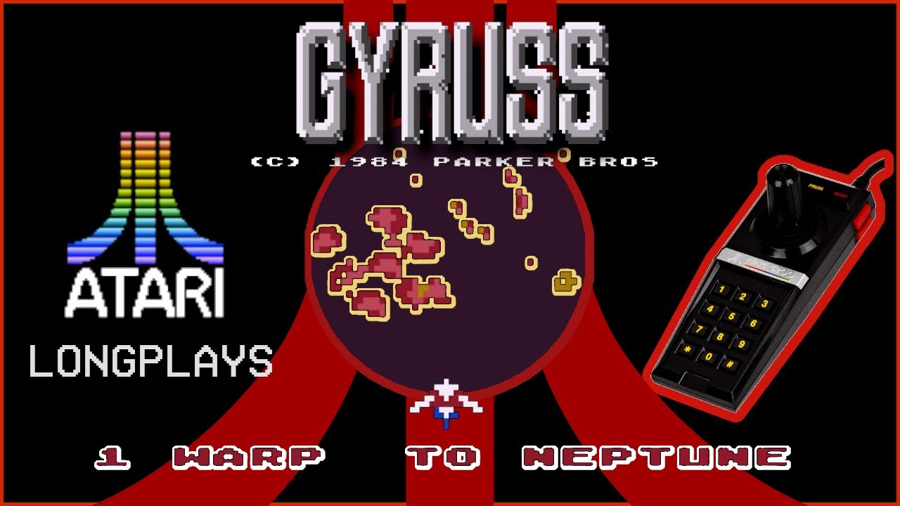 Atari Longplays: Gyruss (1984) Atari 5200 (Parker Bros.) - YouTube