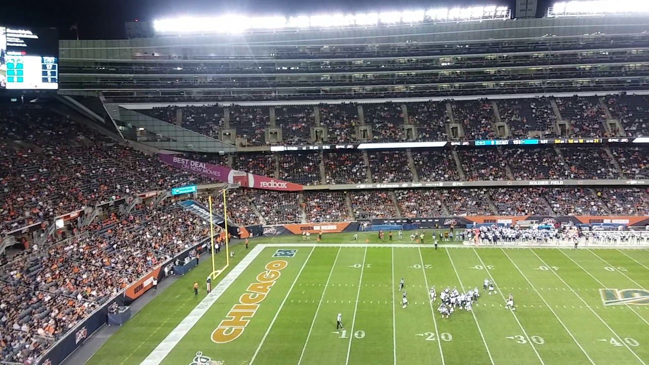 Soldier Field view - YouTube