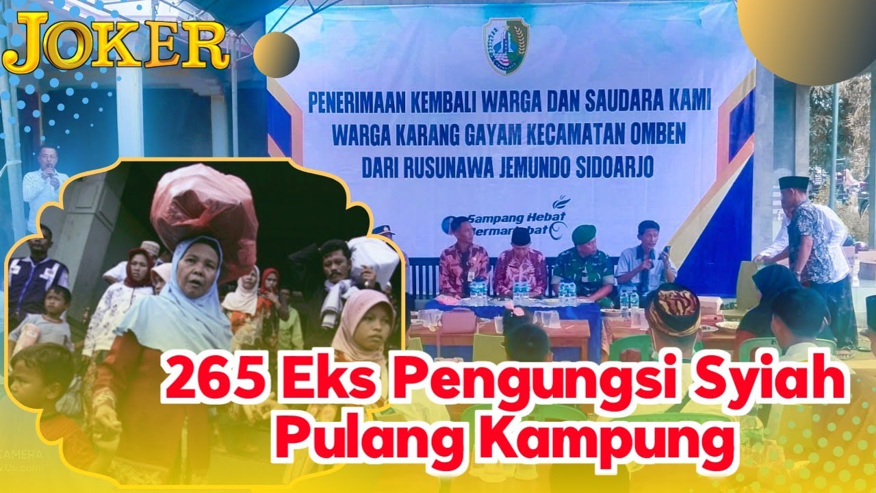 265 Eks Pengungsi Syiah Pulang Kampung ke Sampang - YouTube