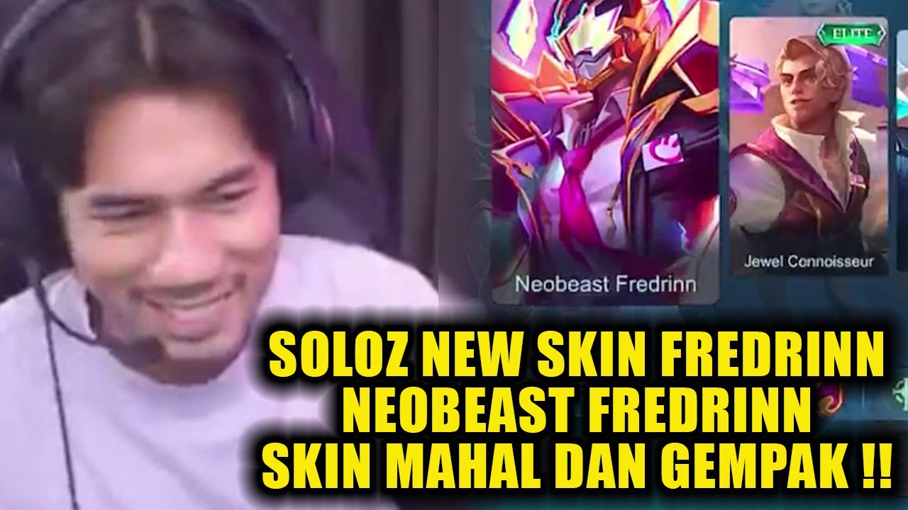 SOLOZ NEW SKIN FREDRINN NEOBEAST FREDRINN SKIN MAHAL DAN GEMPAK!! - YouTube