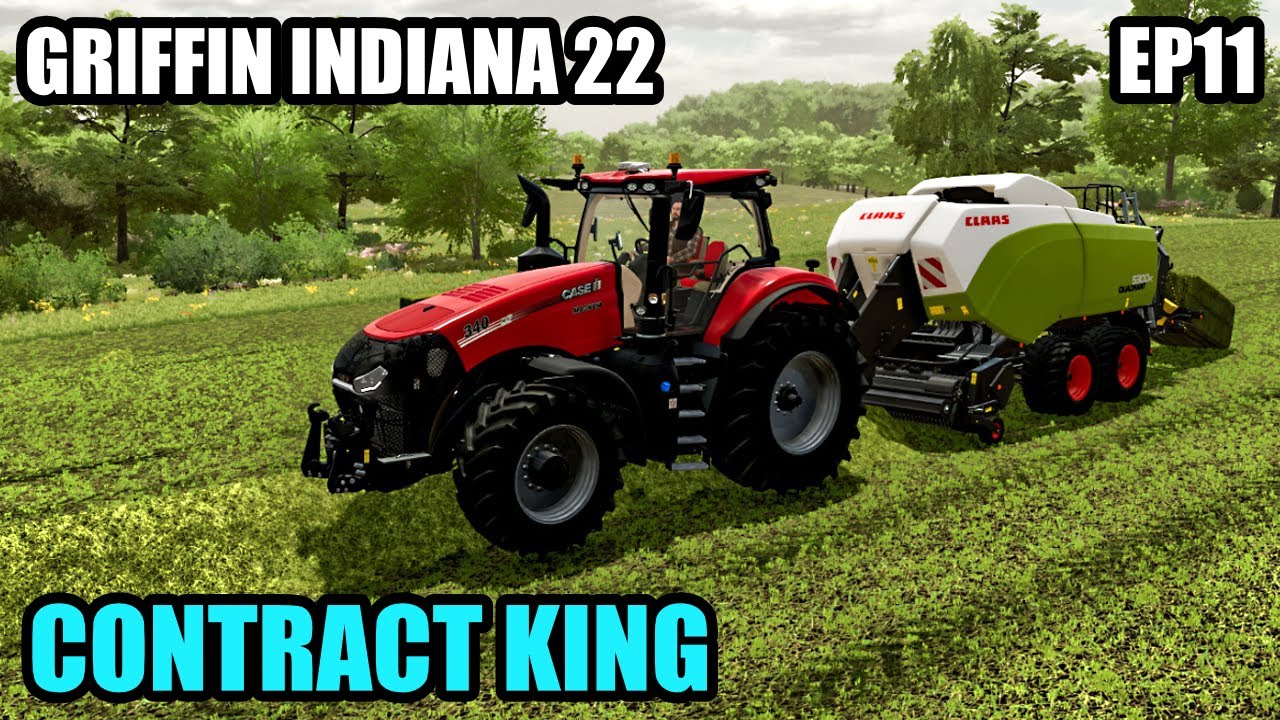 CONTRACT KING | Griffin Indiana FS22 Let’s Play - Farming Simulator 22 ...
