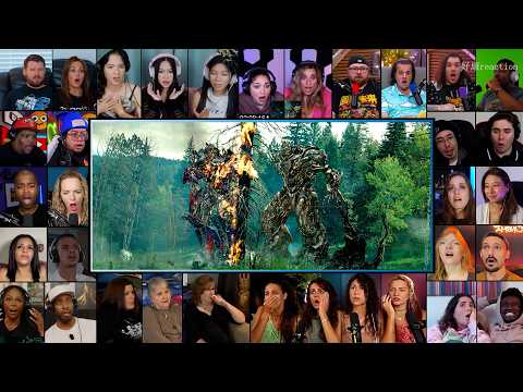 Forest Battle Scene | Transformers: Revenge of the Fallen (2009) Reaction Mashup
