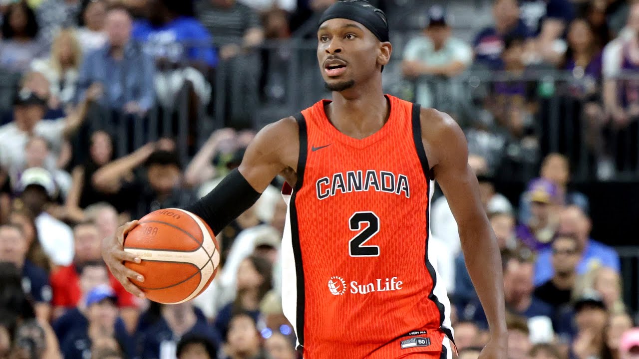 Canadian men's basketball team defeats France in pre-Olympic exhibition ...