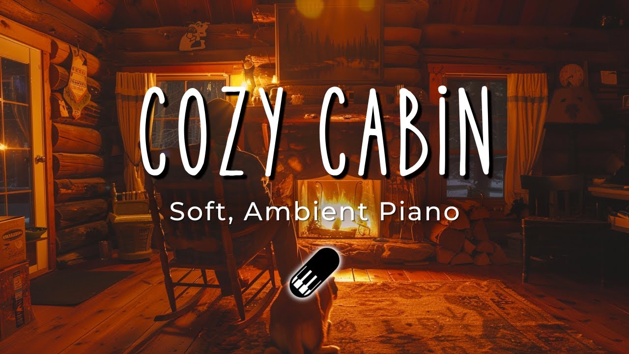 Cozy Cabin - Relaxing Piano & Ambient Music [Stress Relief, No Ads ...