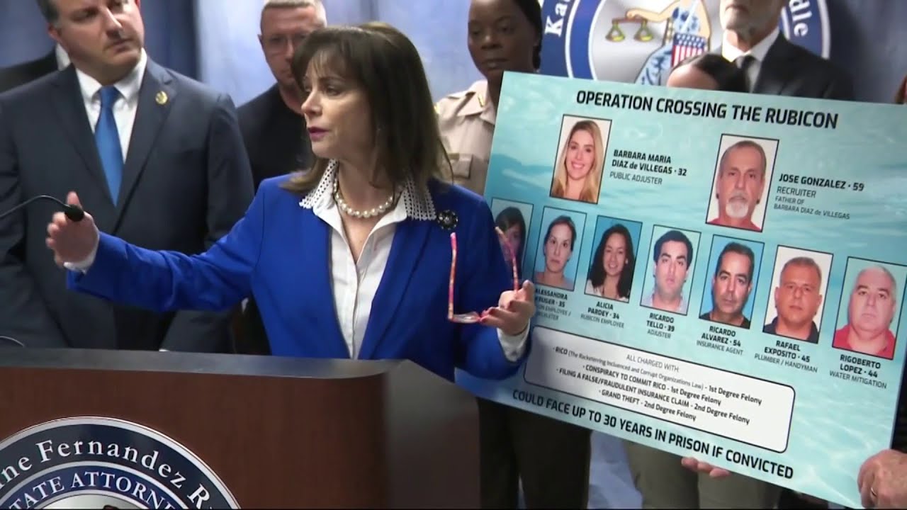 9 people charged in massive insurance fraud scheme - YouTube