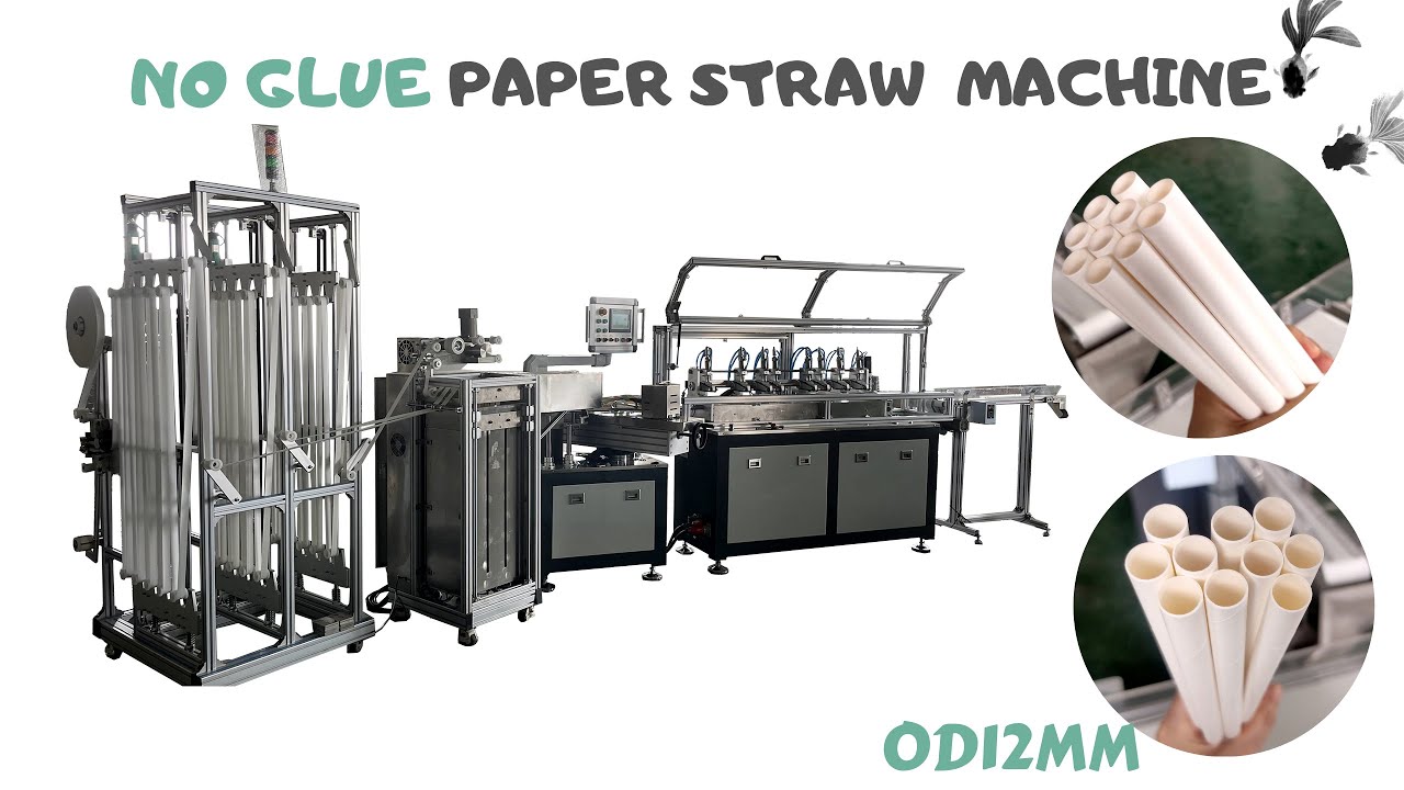 No glue paper straw machine for straw OD12mm，7 cutting knives 5 sets ...