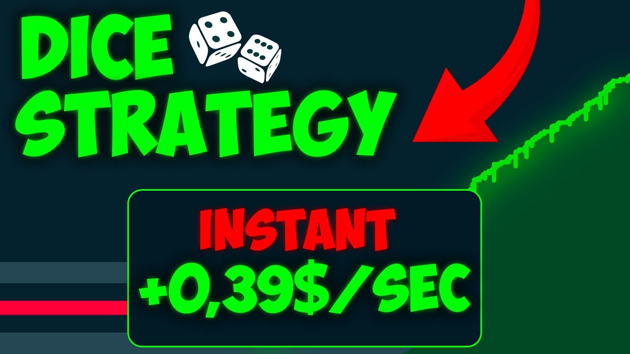 Get +0,39$/sec ULTIMATE Dice Strategy 24/7 runnable Low RISK - YouTube