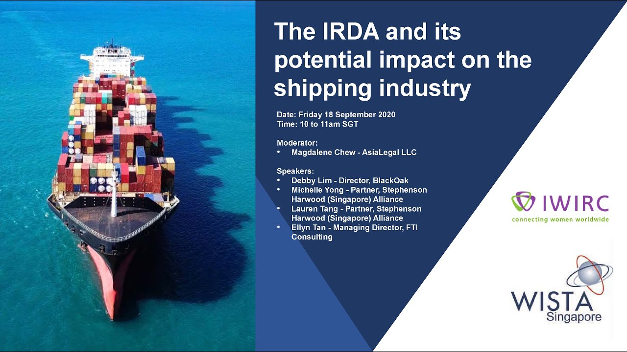 The IRDA and its potential impact on the shipping industry - 18 ...