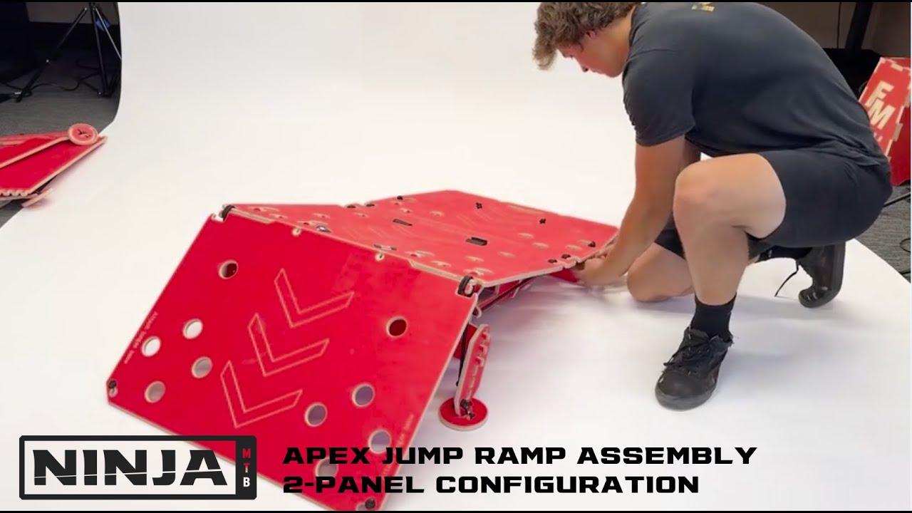 How to Assemble the Ninja MTB Apex MTB / Surron / BMX Ramp (2-Panel ...