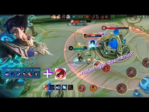 meta junglet tank natan solusinya ,item mage + retri merah bikin musuh ...