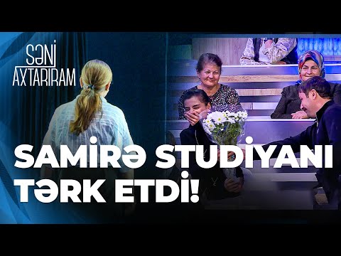 Səni Axtarıram - Aqşinin Damlaya sürprizi studiyada gərginlik yaratdı - Düz hərəkət eləmədin!