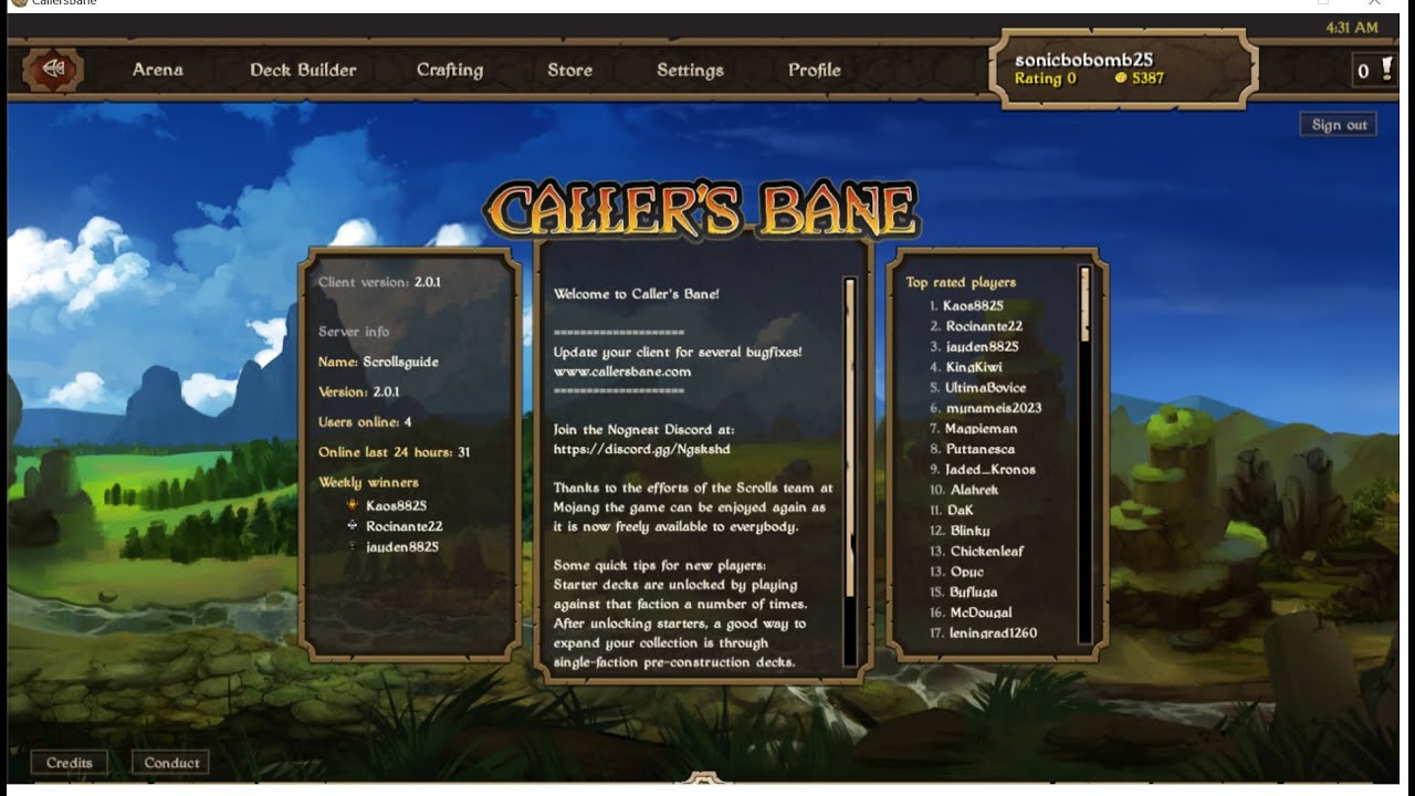 Caller's Bane (Scrolls) Review - YouTube