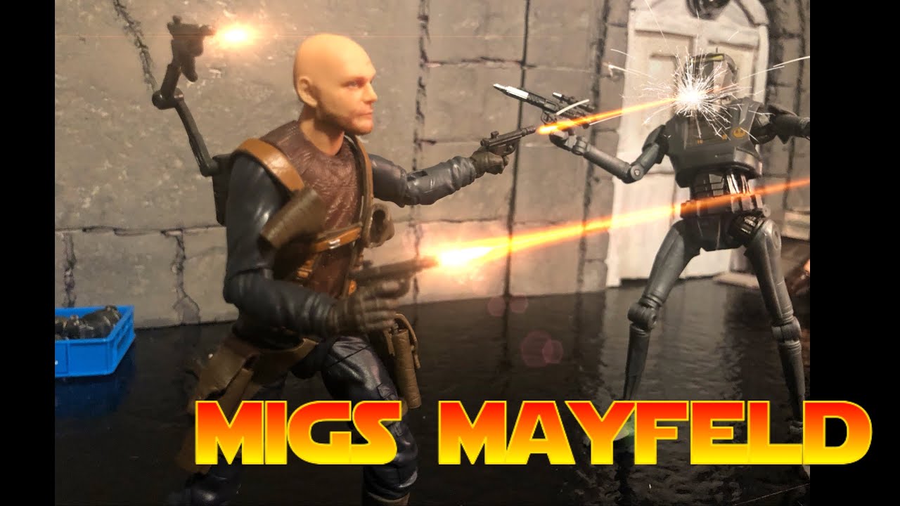 MIGS MAYFELD Star Wars Black Series Hasbro Pulse Action Figure ...
