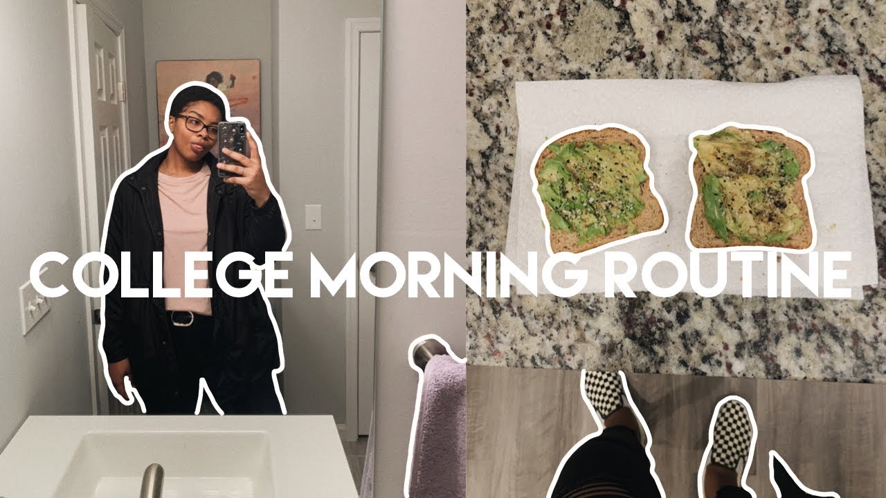 my *REAL* 6 am college morning routine - YouTube