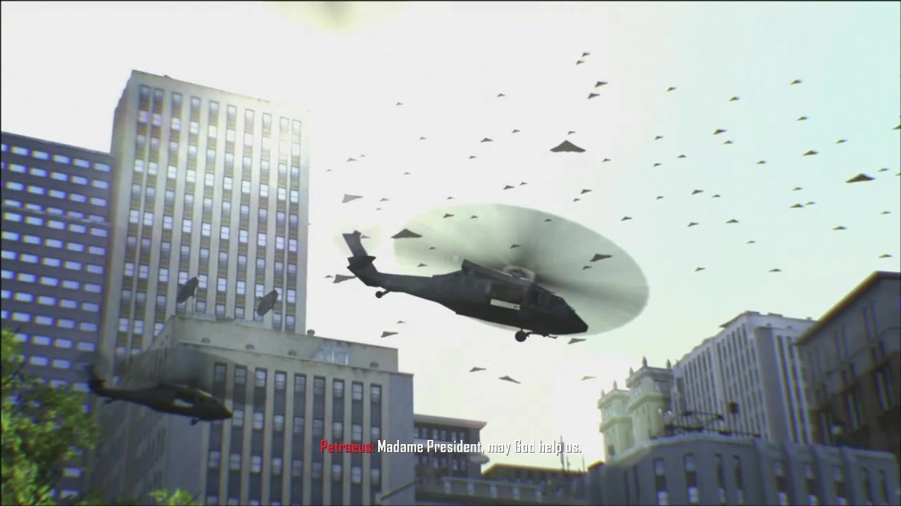 "May God Help Us" - President Bosworth And Petraeus Scene | COD: Black ...