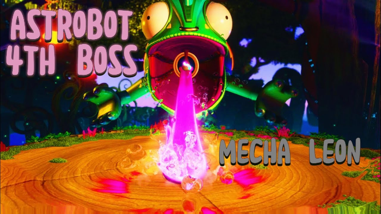 Astro Bot Gameplay | Fourth Boss Fight | Mecha Leon - YouTube