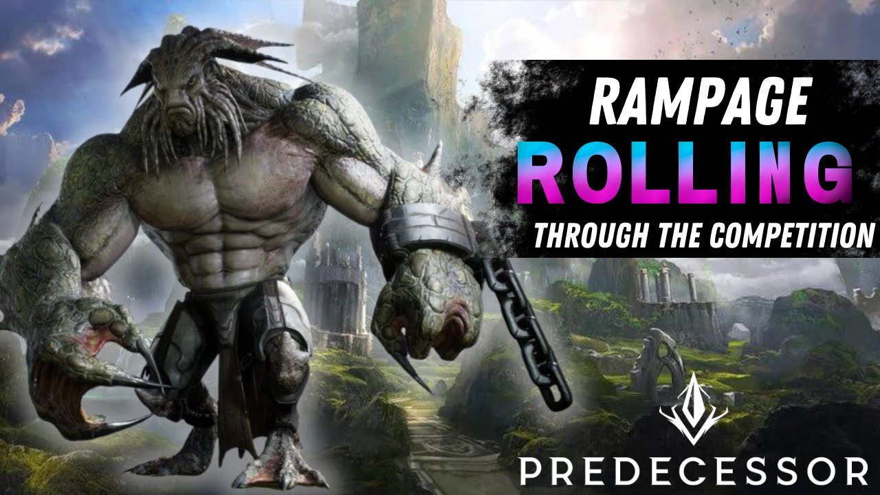 RAMPAGE DESTROYS EVERYONE IN JUNGLE | Predecessor - YouTube