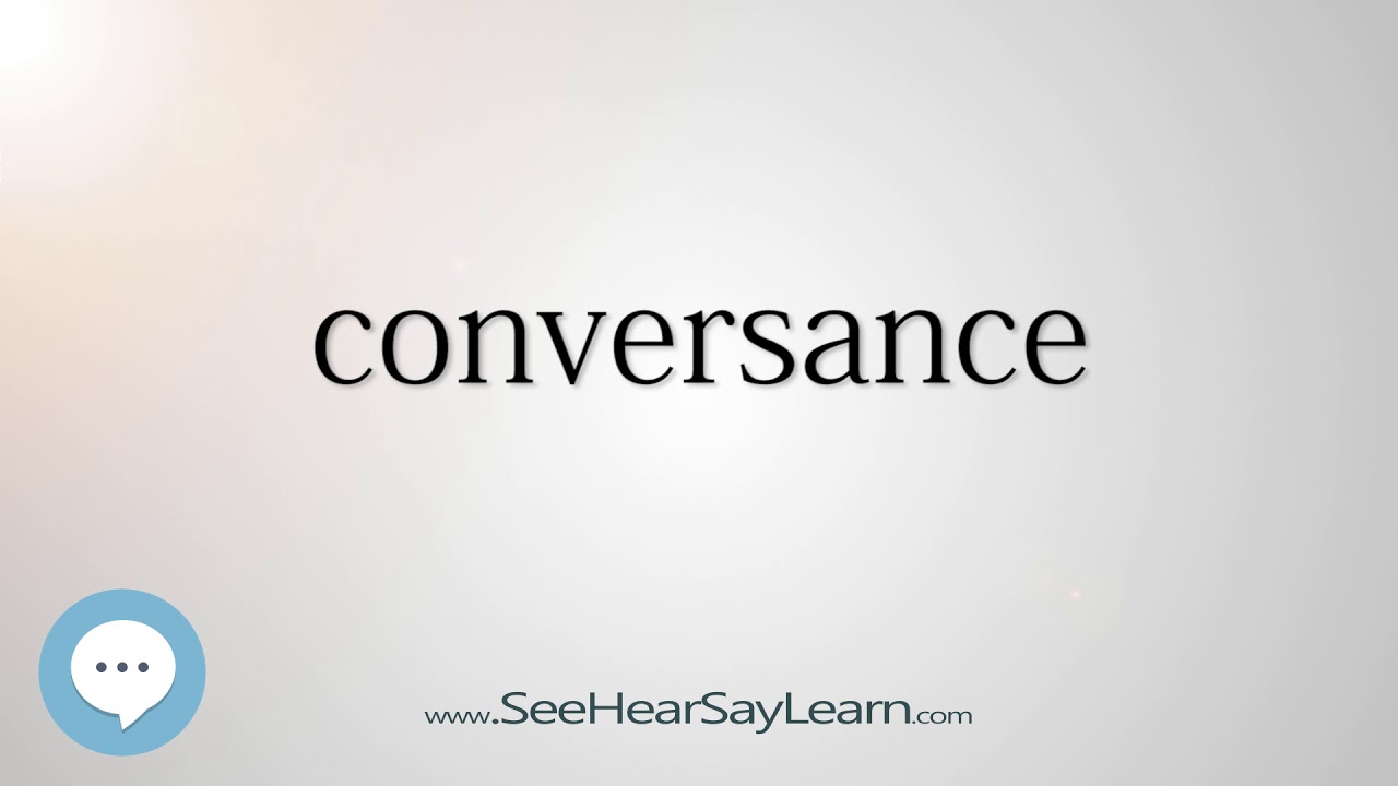 conversance (Every English Word Pronounced) 📕🔊🗣️😎 - YouTube