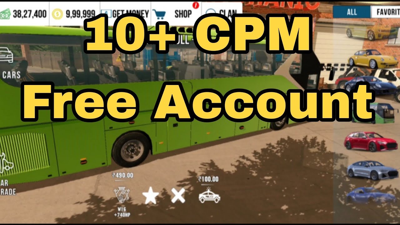 CPM 10+ Free Account|car parking multiplayer| CPM Free Account 🎁Love ...